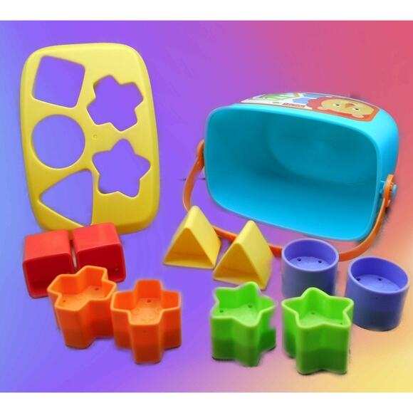 Fisher-Price | Toys | Fisher Price 27 Babys First Blocks Ffc84 Blue ...